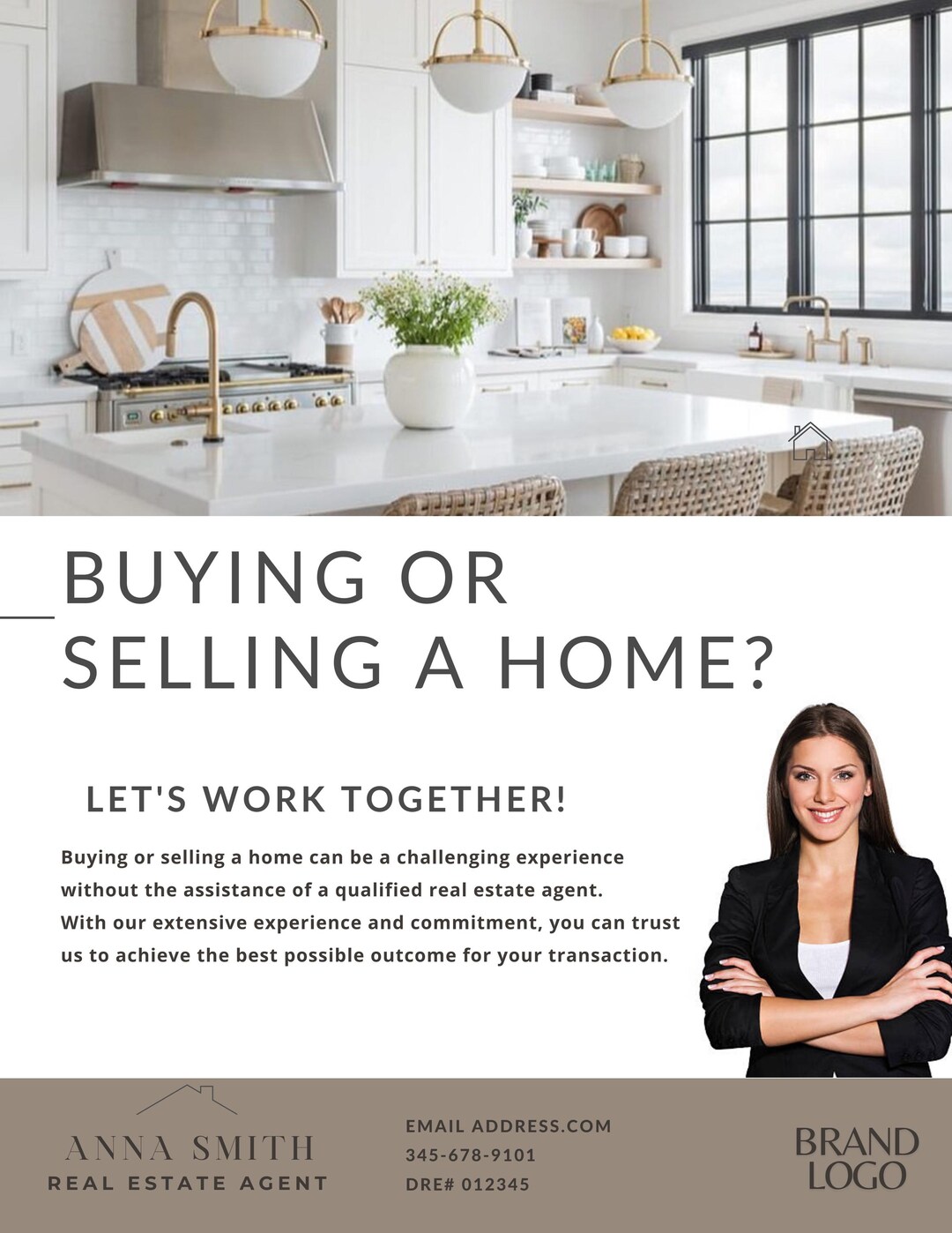 BUYING or SELLING Real Estate Advertising Flyer - Etsy