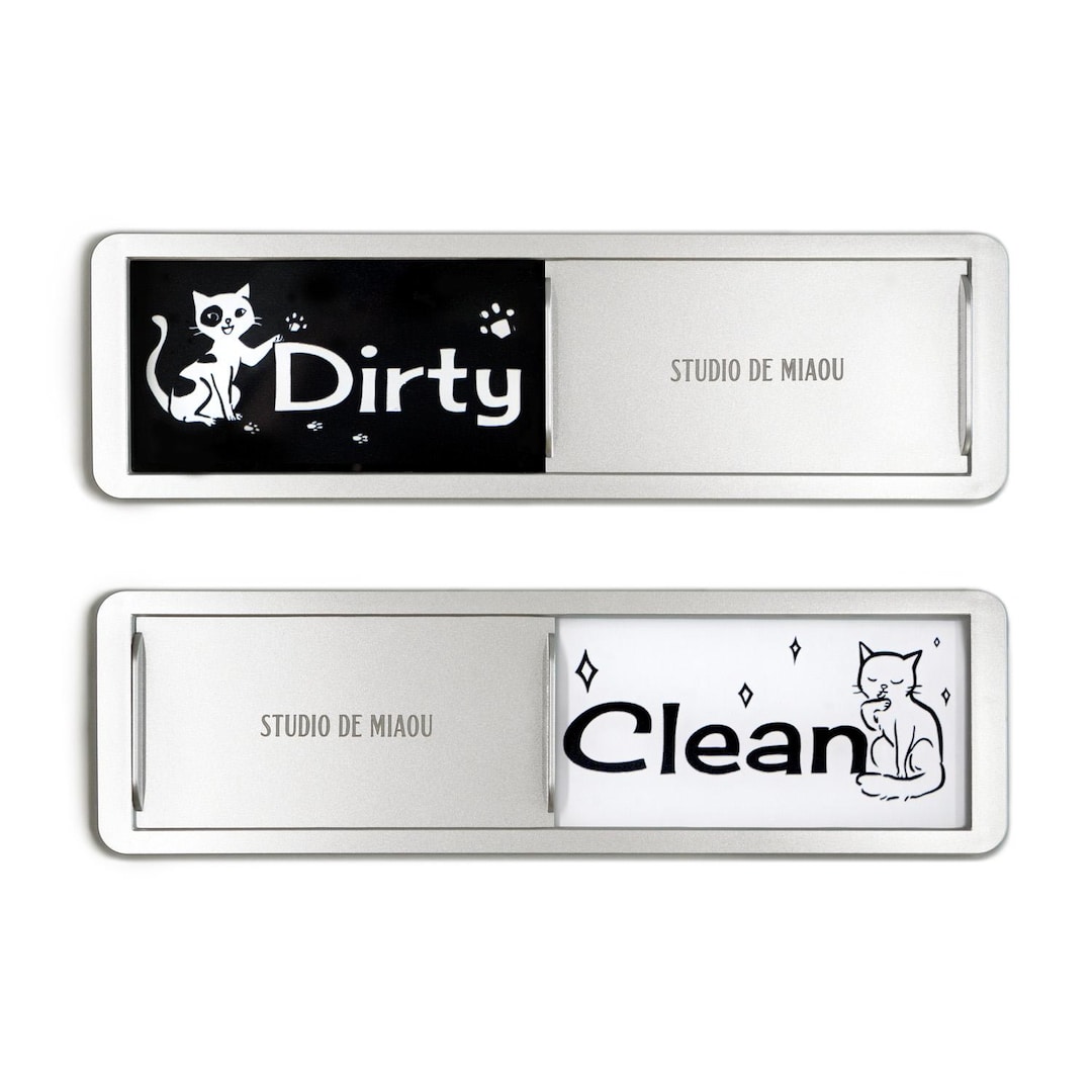 Dishwasher Magnet Clean Dirty Sign - Etsy