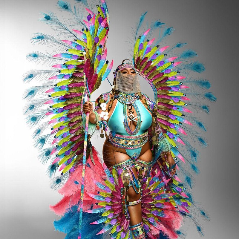 Carnival Costume Carribean Set - Etsy