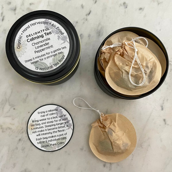 Reusable Tea Bags - Etsy