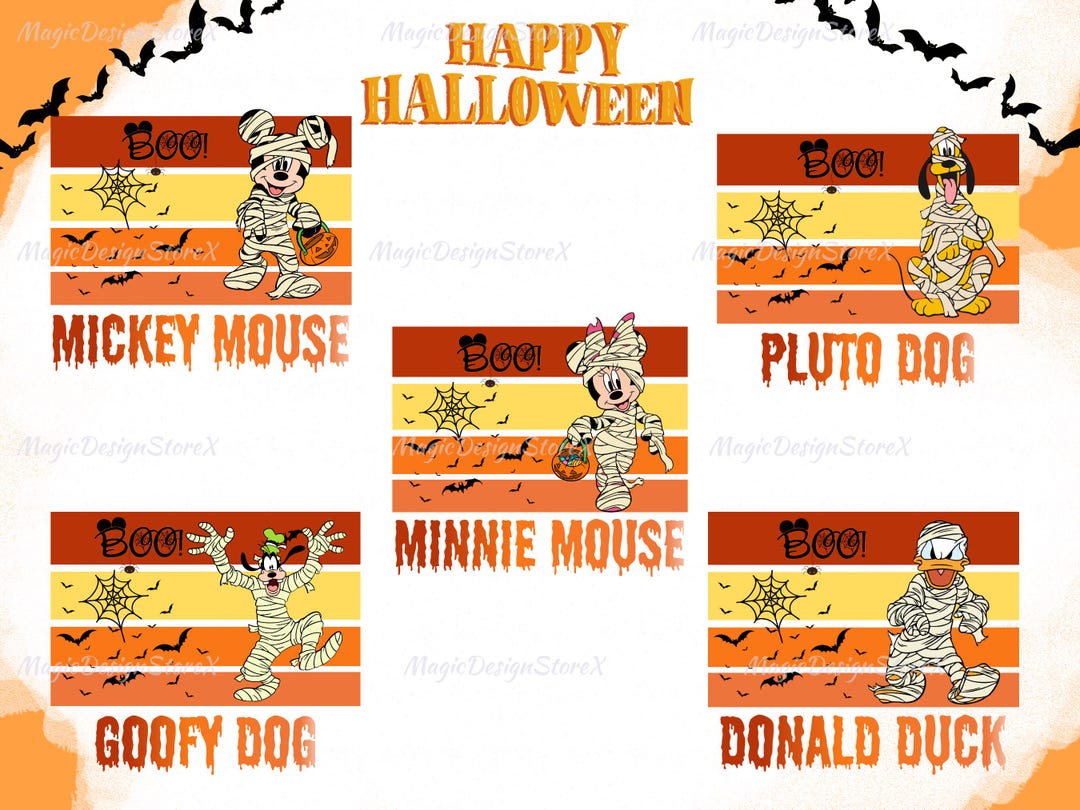 Mousehalloweeen Bundle PNG, Halloween Png, Halloween Shirt Design, Gift ...