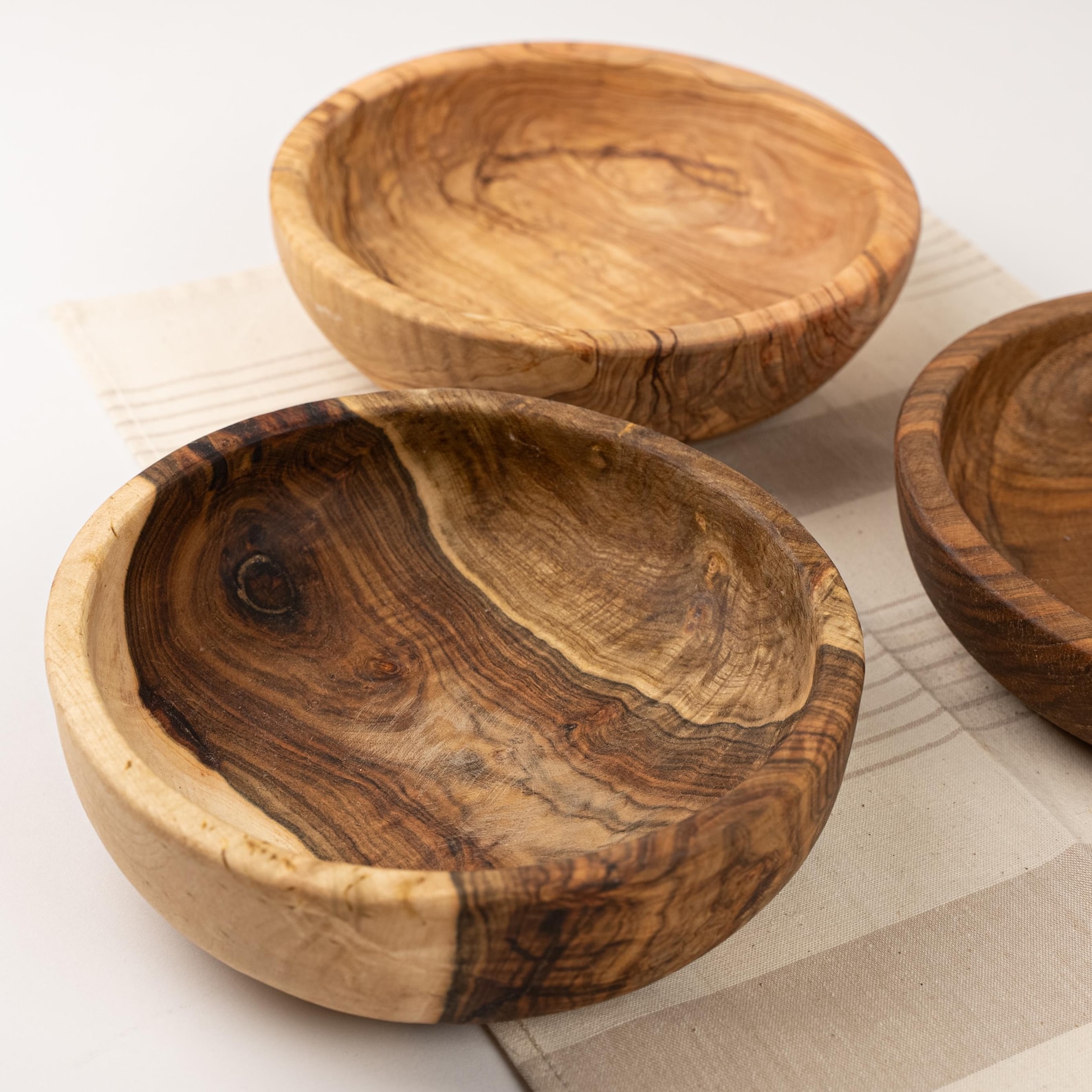 Mastic Wood Salad Bowl, Rustic Kitchen and Home Decor, Wooden Bowl for ...