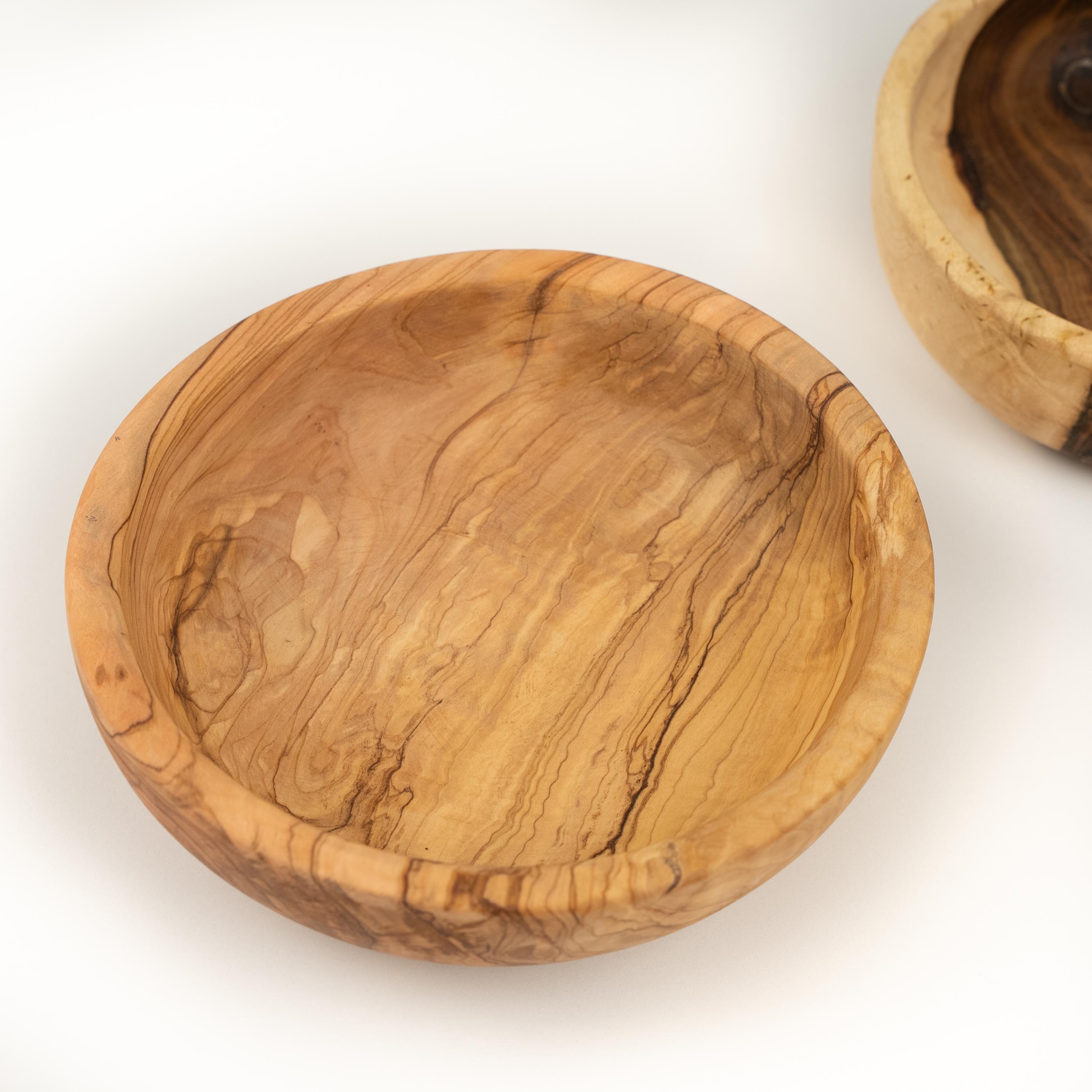 Mastic Wood Salad Bowl, Rustic Kitchen and Home Decor, Wooden Bowl for ...