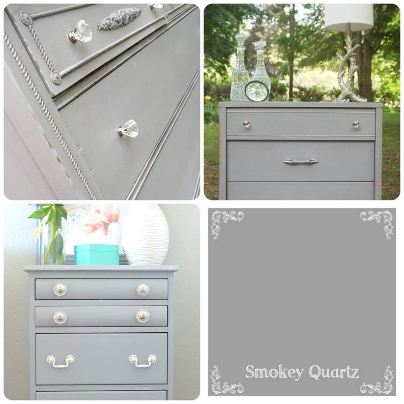 Smokey Quartz true Gray Wise Owl Chalk Synthesis Paint - Etsy