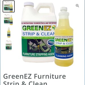 Green EZ Clean Furniture Paint Stripper - Etsy