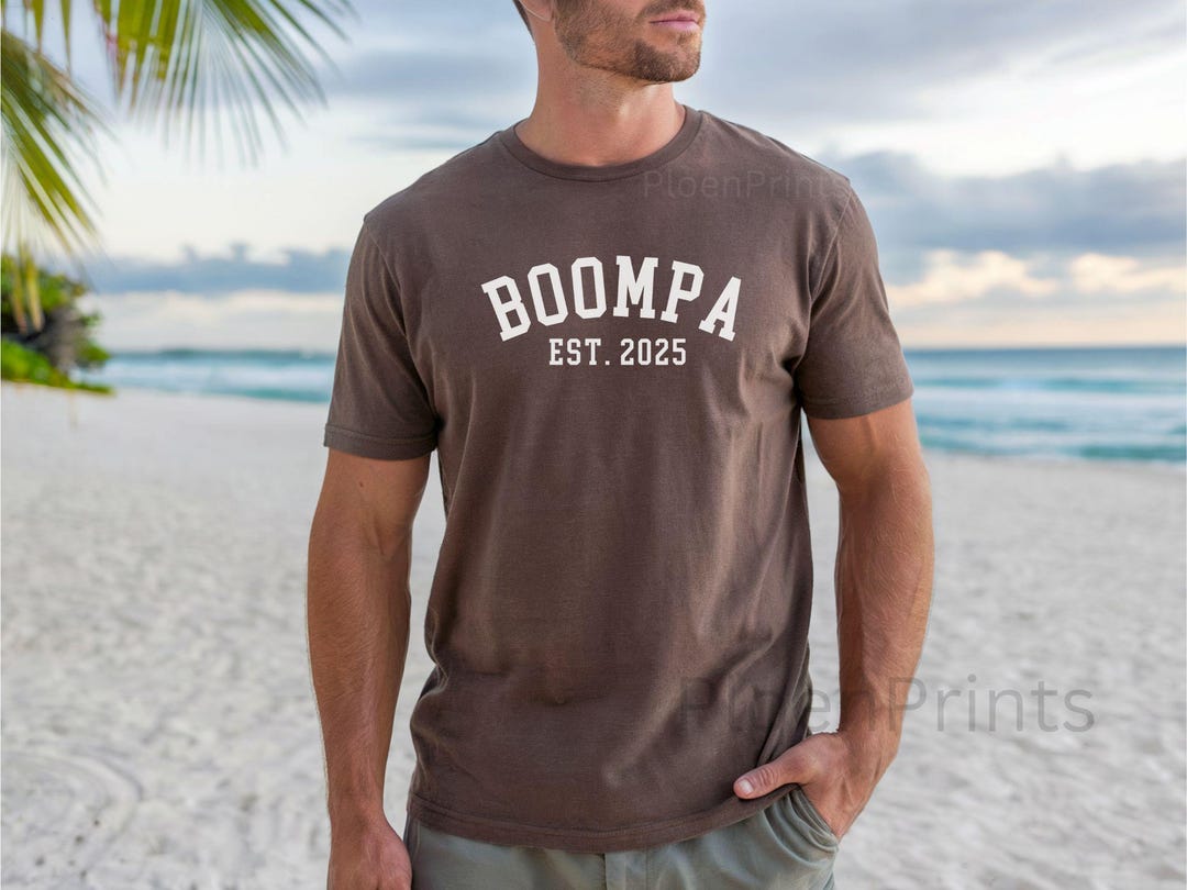 Comfort Colors Boompa Shirt, Custom Boompa Tee, Father's Day Shirt ...