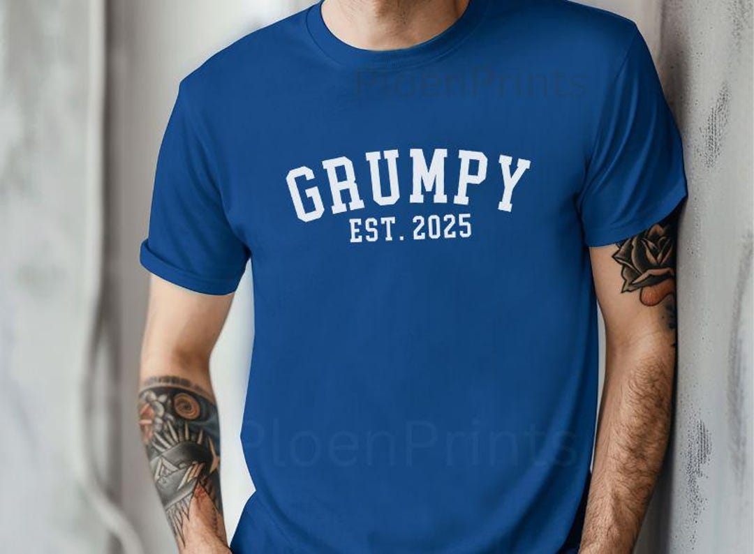 Custom Grumpy Shirt, Custom Bella Canvas Grumpy T Shirt, Grumpy Est ...