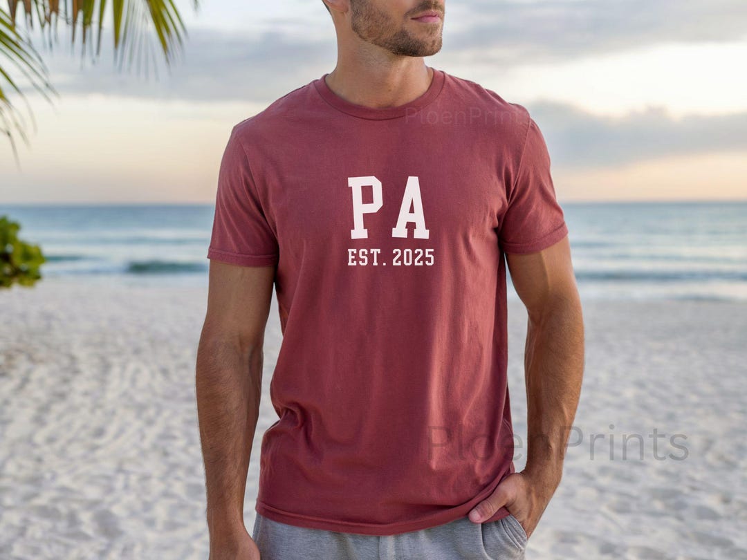 Comfort Colors Pa Shirt, Custom Pa Tee, Father's Day Shirt, Trendy Pa ...