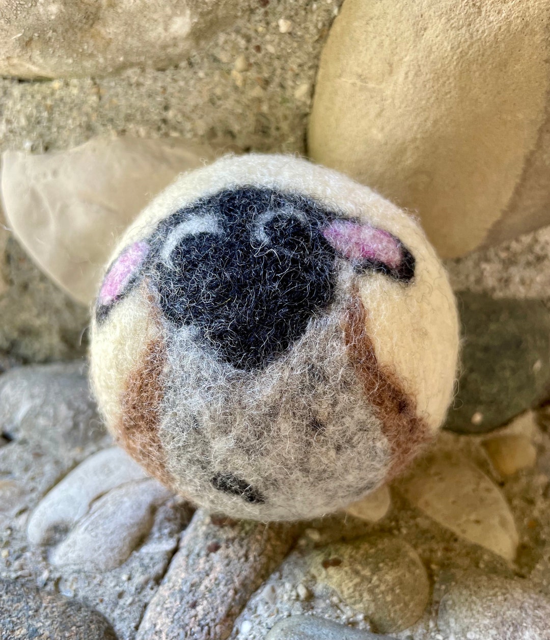 Felted Wool Dryer Balls: Suffolk & Shropshire Sheep - Natural Laundry ...