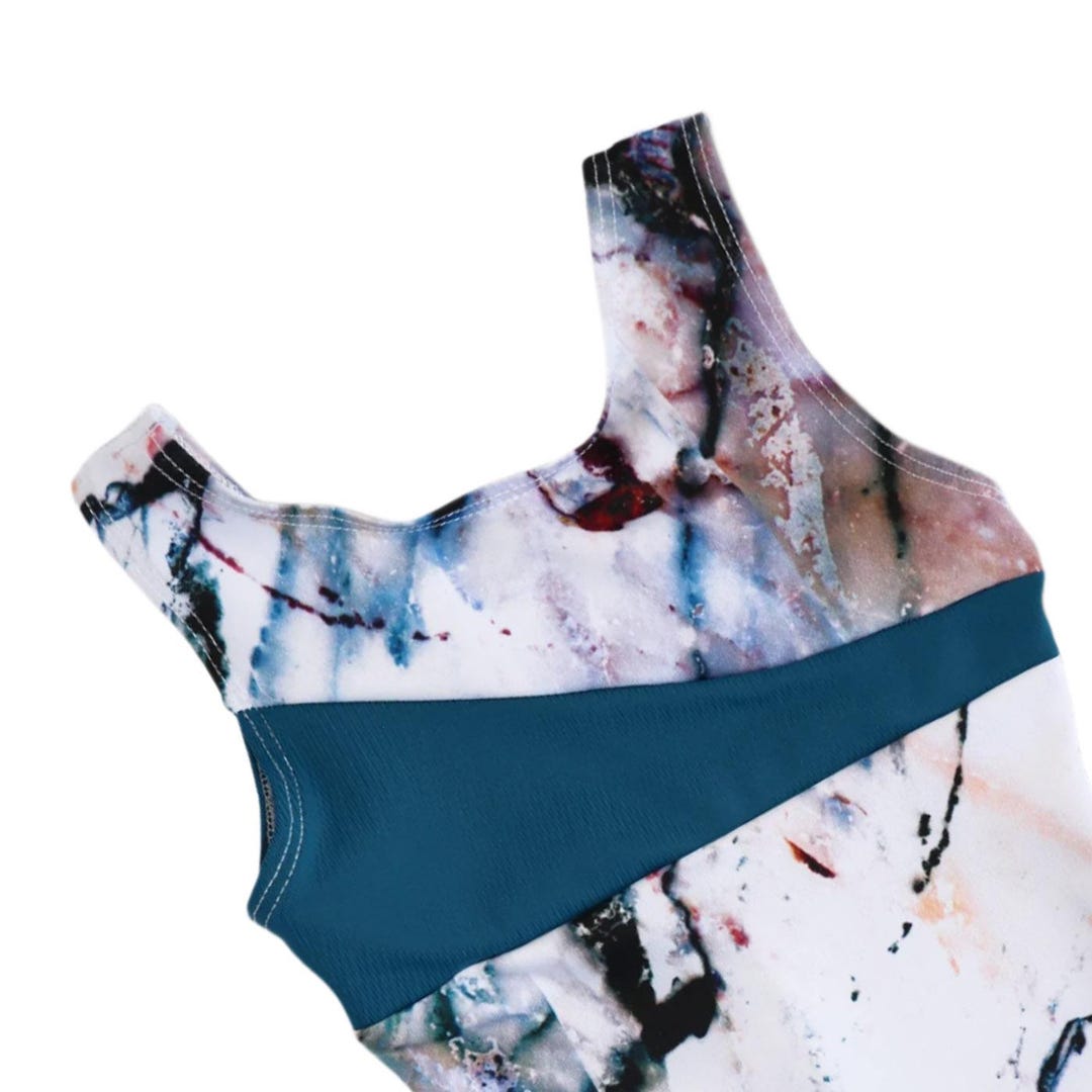 Marble Lux Tank Unitard - Etsy
