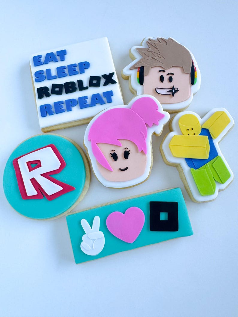 Roblox R Logo Cookie Stamp STL File - Etsy