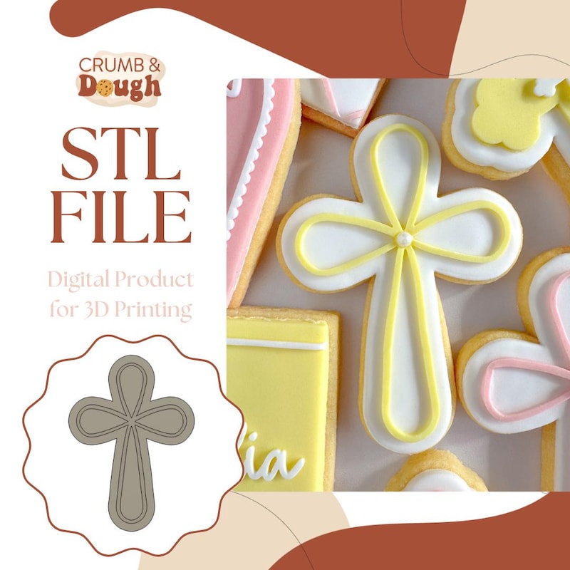 Cookie Stamp Custom Cross - Etsy