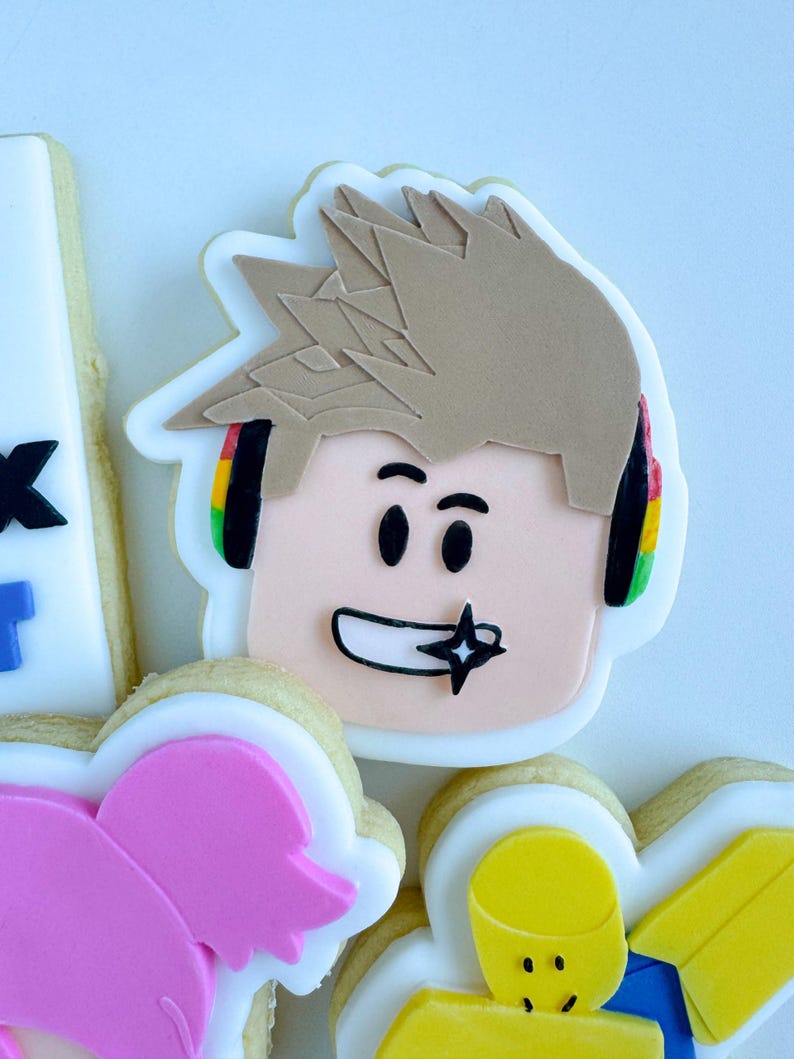Roblox Boy Cookie Stamp & Cutter STL File - Etsy