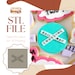 Railway Crossing Cookie Stamp STL File - Etsy