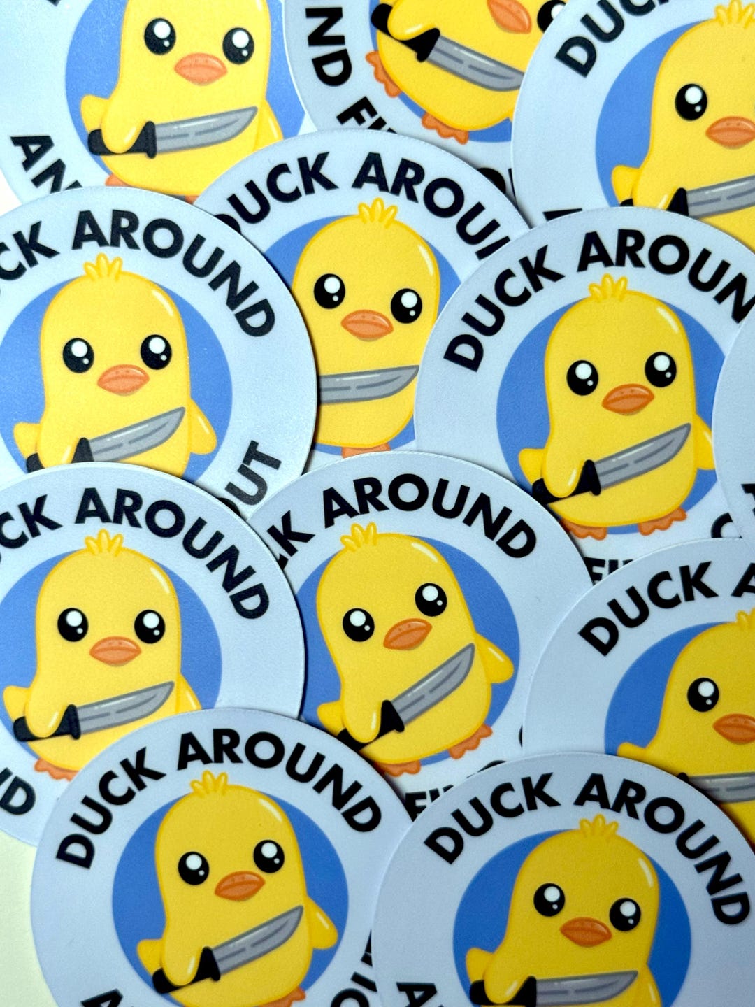 Cute Stickers, Cute Duck Stickers, Duck Around and Find Out Sticker ...
