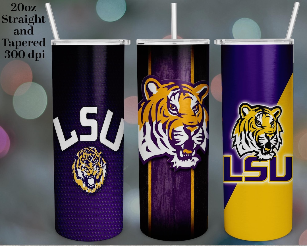 LSU Tumbler Wrap, 20 Oz Tumbler Wrap, PNG, 300 DPI Design - Etsy