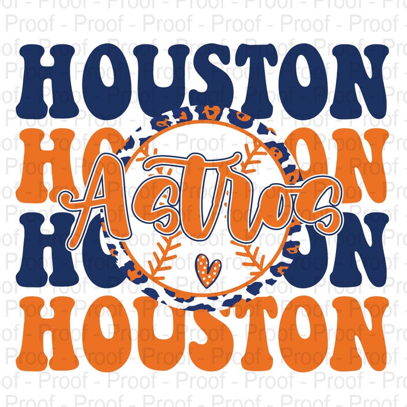 Astros Svg - Etsy