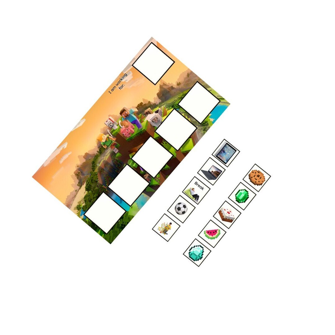 Minecraft Token Economy - Etsy