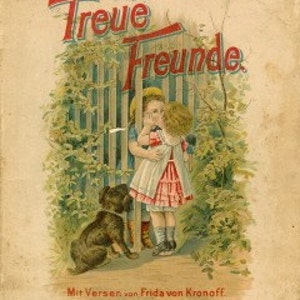 German Boys on an Adventure Antique Children Print - Circa 1890'S - Etsy