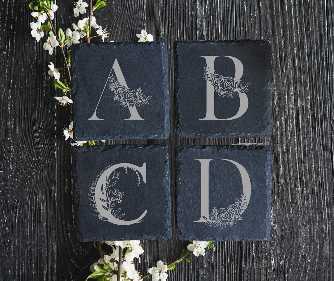 Lightburn Digital Laser Engraving Letters A-Z Custom Font Design ...