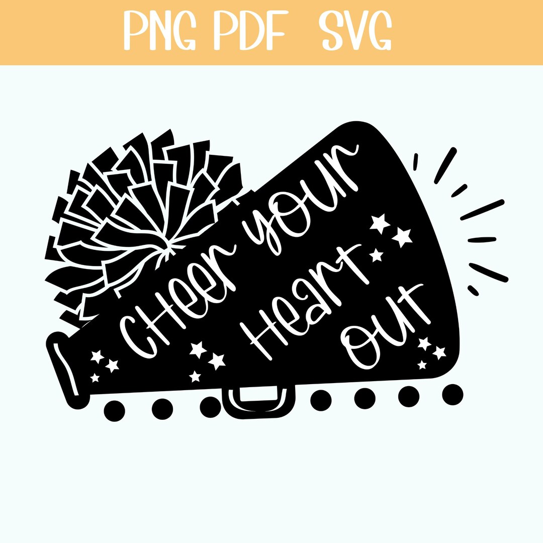 Cheerleading Dream Team SVG Cheer Mom SVG Cheerleader Girl SVG ...