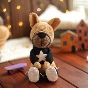 Crochet Pattern Cute French Bulldog Buddy PDF - Etsy Canada