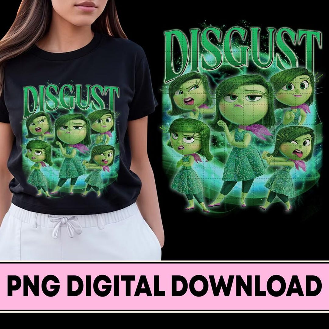 Inside Out Disgust Png, Inside Out 2 Png, Inside Out Group Matching ...