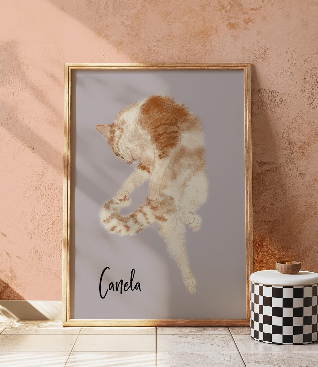 Custom Digital Pet Portraits From Pet Photos. Personalized Pet ...