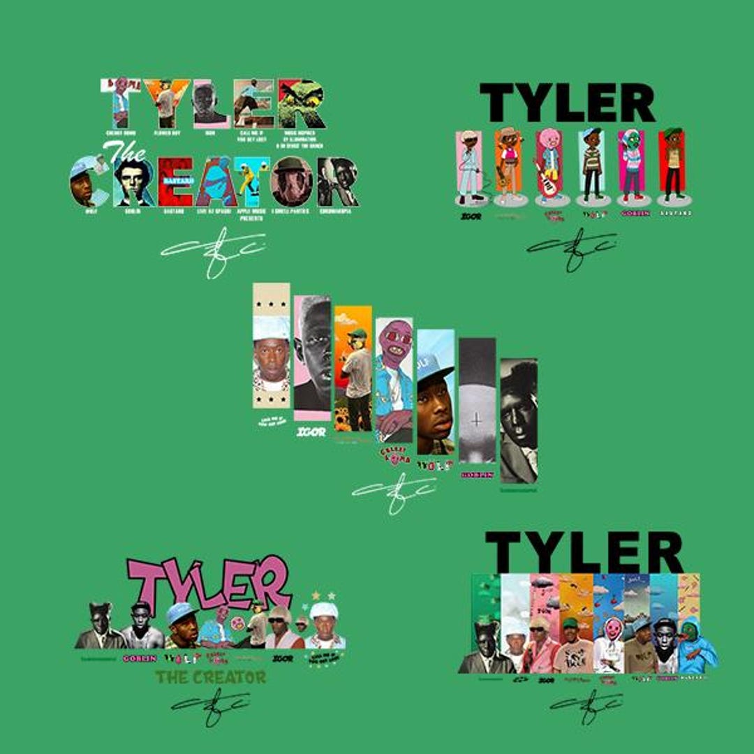 Combo Album Design Tyler the Creator PNG, Chromakopia , Retro Digital ...