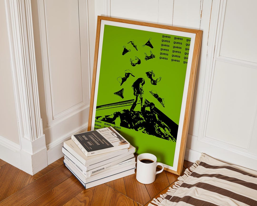 Digital Download BRAT Wall Art Poster, Charli XCX Merch, Billie Eilish ...