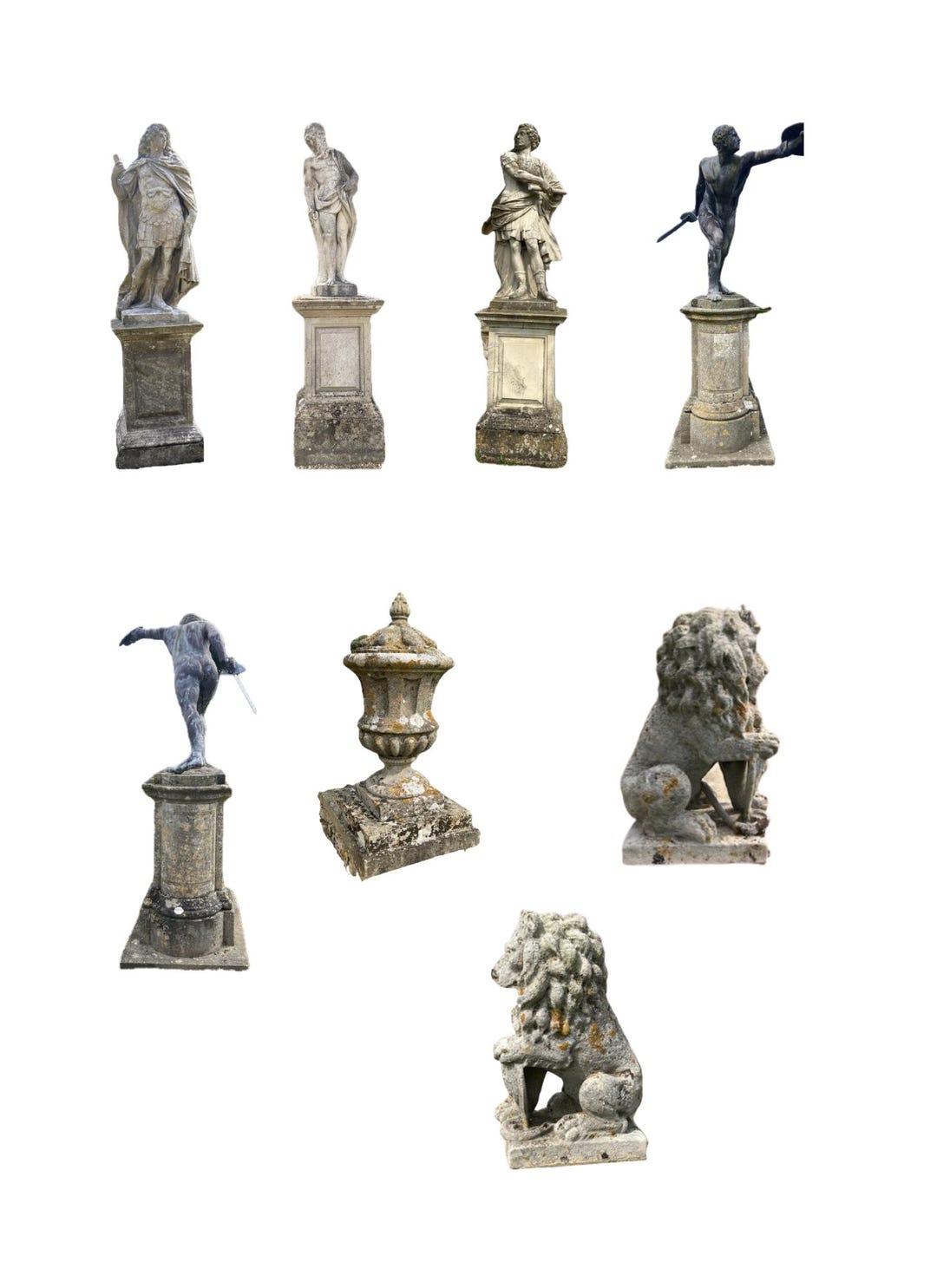Statues Printable Stickers Digital Download Scrapbooking Journal - Etsy