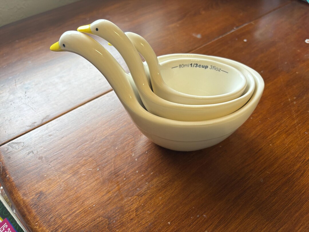 Biscuit Nesting Measuring Cup, Geese, Duck - Etsy