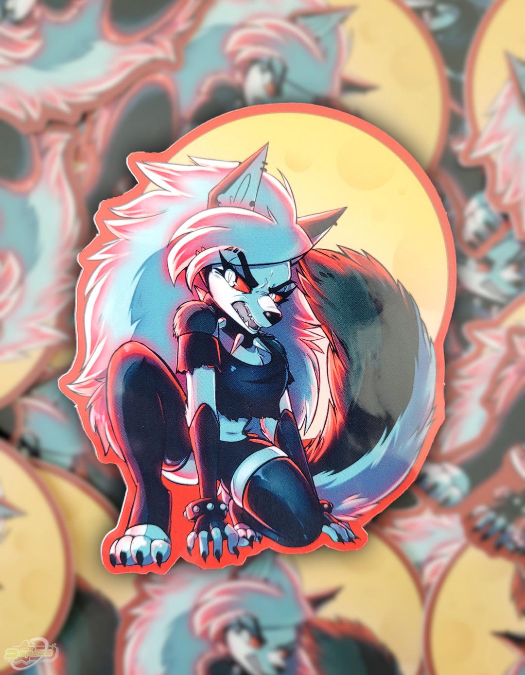 4'' Hellhound Sticker - Etsy