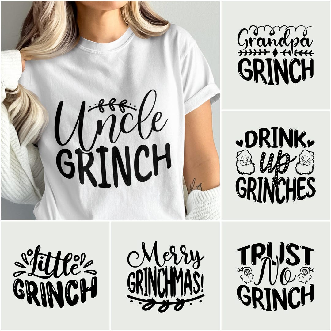 20 Grinch Digital Designs, Christmas SVG Cut Files, Grinch Quotes ...