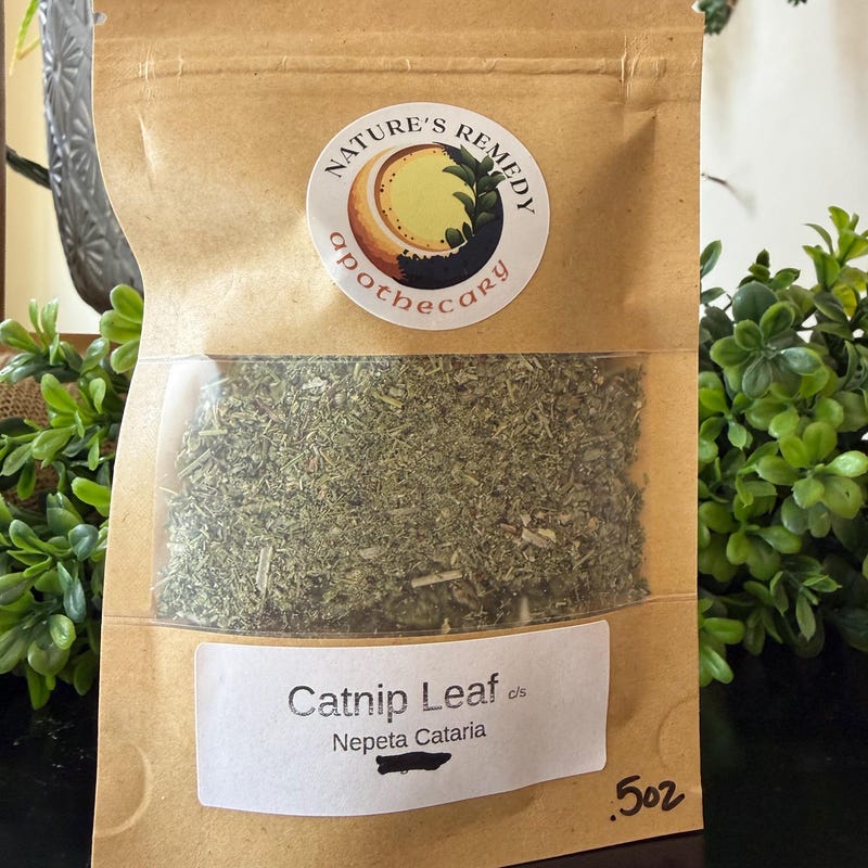 Catnip Leaf Cat Toy - Etsy