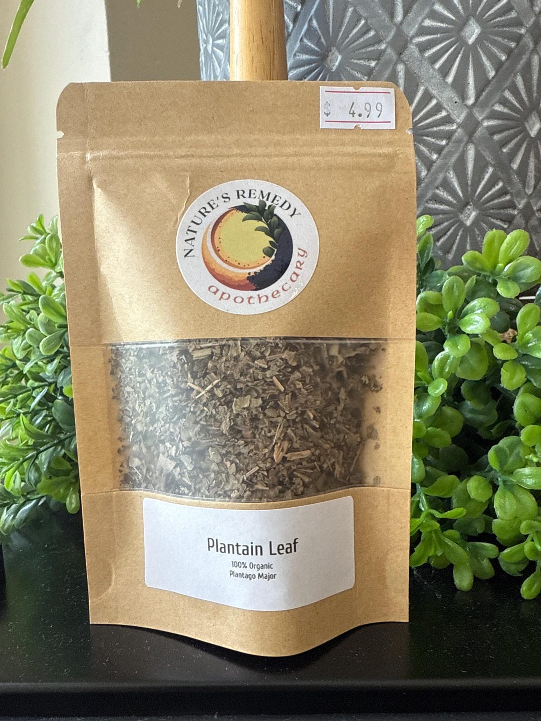 Organic Dried Plantain Leaf – Plantago Major | Herbal Tea, Salves ...