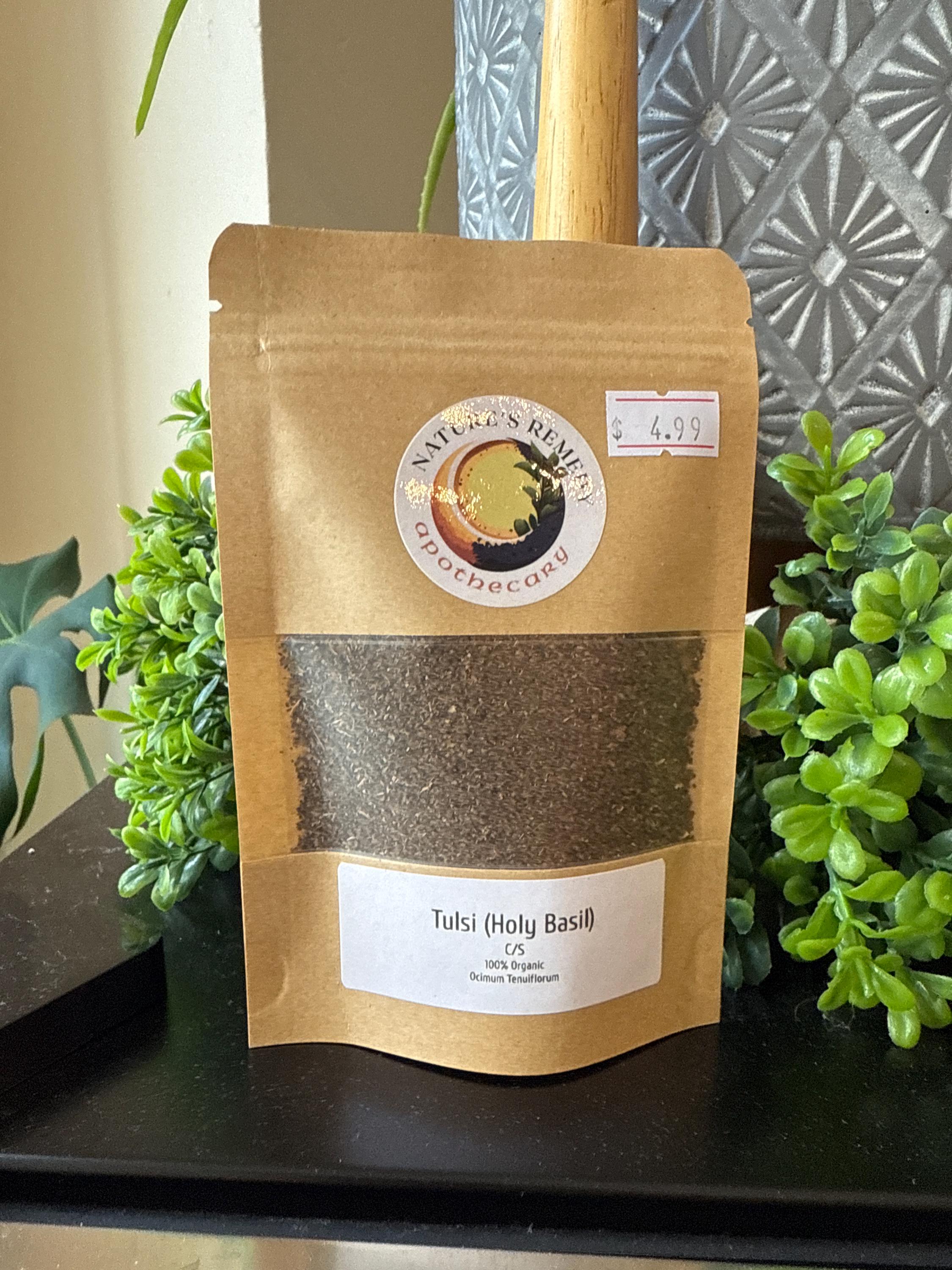 Organic Tulsi (holy Basil) - Dried Sacred Herb for Tea & Ritual - Etsy
