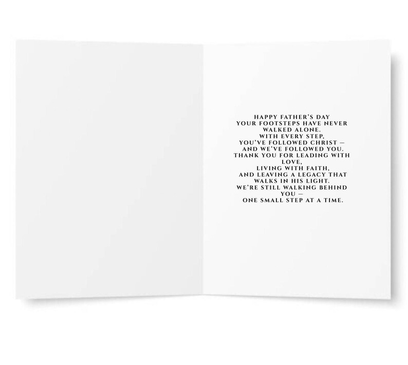 Christian Father’s Day Card – Big Boots & Little Boots – Proverbs 20:7 ...