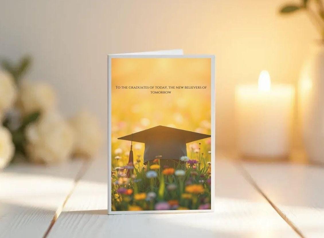 Christian Graduation Card- Inspiring Faith and Future Blessings ...