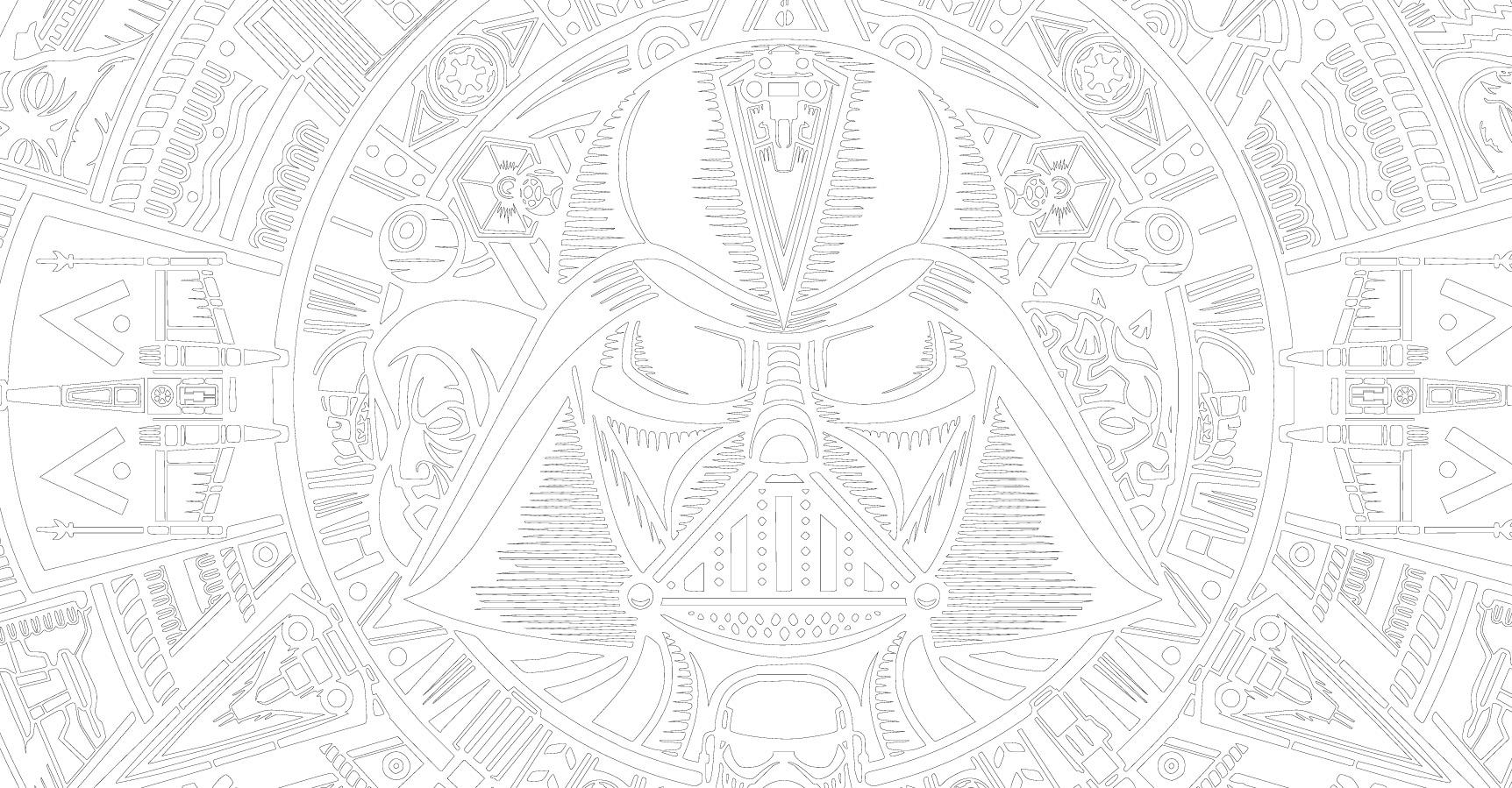 Vector Models for Laser Cutting and Cricut - Mayan Calendar, Mayan ...