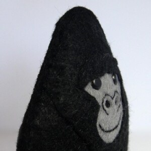 Felt Gerry the Gorilla Sewing PDF Pattern, Stitching Tutorial, DIY ...