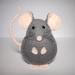 Felt Pablo the Mouse Sewing PDF Pattern, Stitching Tutorial, DIY Finger ...