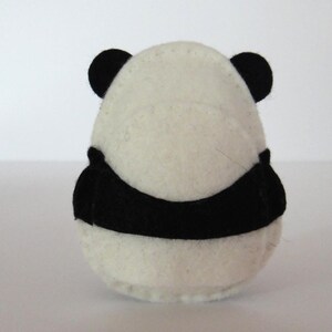 Felt Paco the Panda and Bamboo Sewing PDF Pattern, DIY Finger Puppet ...