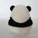 Felt Paco the Panda and Bamboo Sewing PDF Pattern, DIY Finger Puppet ...