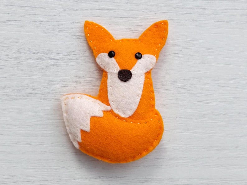 Felt Woodland Animals Sewing Pattern, Plush Creatures (PDF Pattern) - Etsy