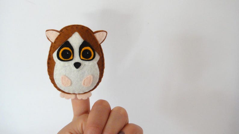 Felt Oliver the Lemur Sewing PDF Pattern, Stitching Tutorial, DIY ...