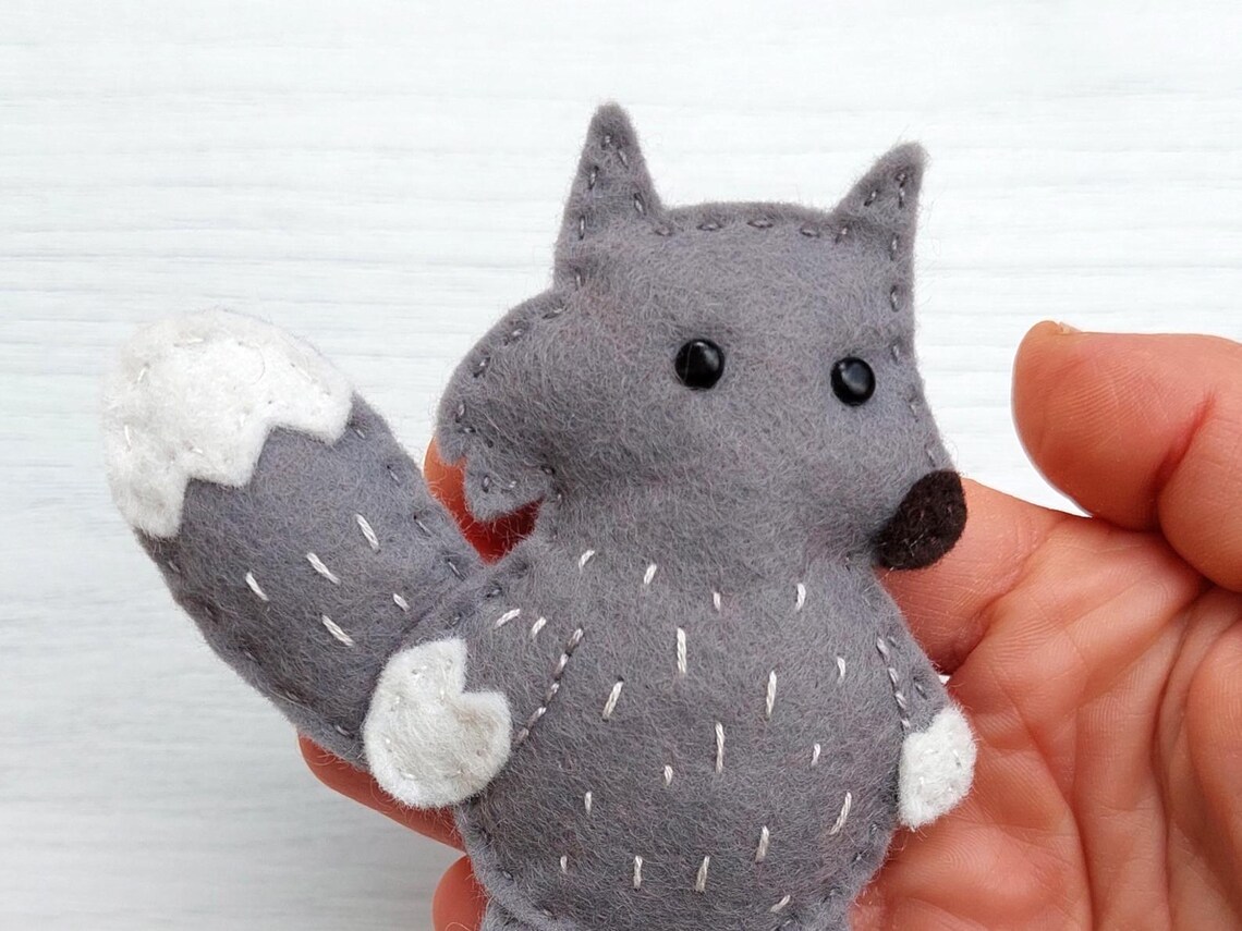 5 Felt Woodland Animals Sewing Pattern PDF, Includes Pine Tree & Pine ...