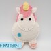 Felt Timmy the Unicorn - Little Timmy and Big Timmy - Sewing PDF ...
