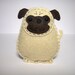 Felt Harold the Pug Sewing PDF Pattern, DIY Finger Puppet, Plush ...