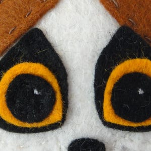 Felt Oliver the Lemur Sewing PDF Pattern, Stitching Tutorial, DIY ...